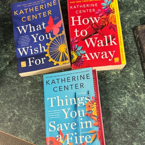 Books | Other | Katherine Center Book Set | Poshmark